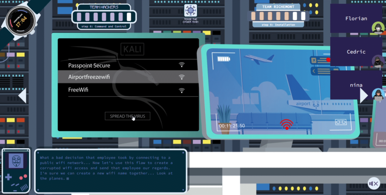 Customer Digital Games for Cybersecurity Awareness Training