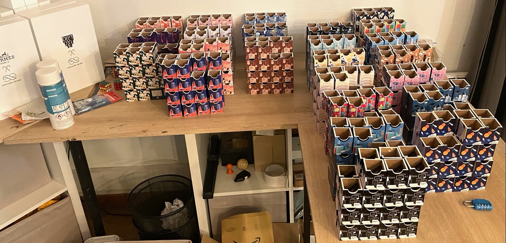 Escape Game 2021 Advent calendar for our clients - Emeraude