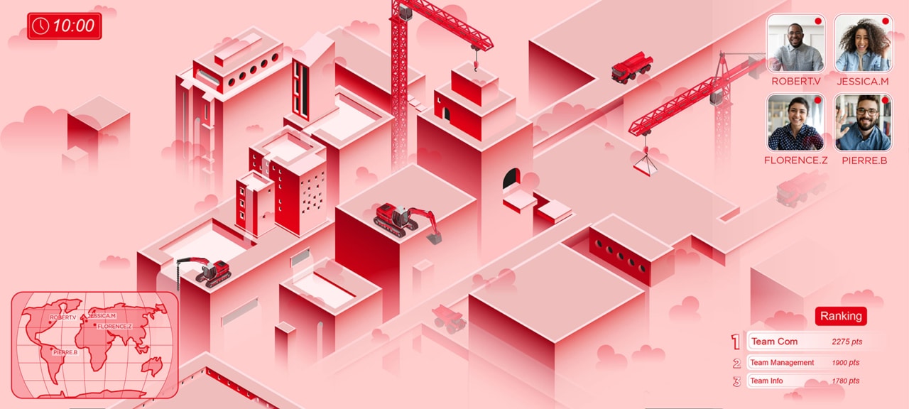 Gamification en entreprise - Jeux digitaux sur-mesure