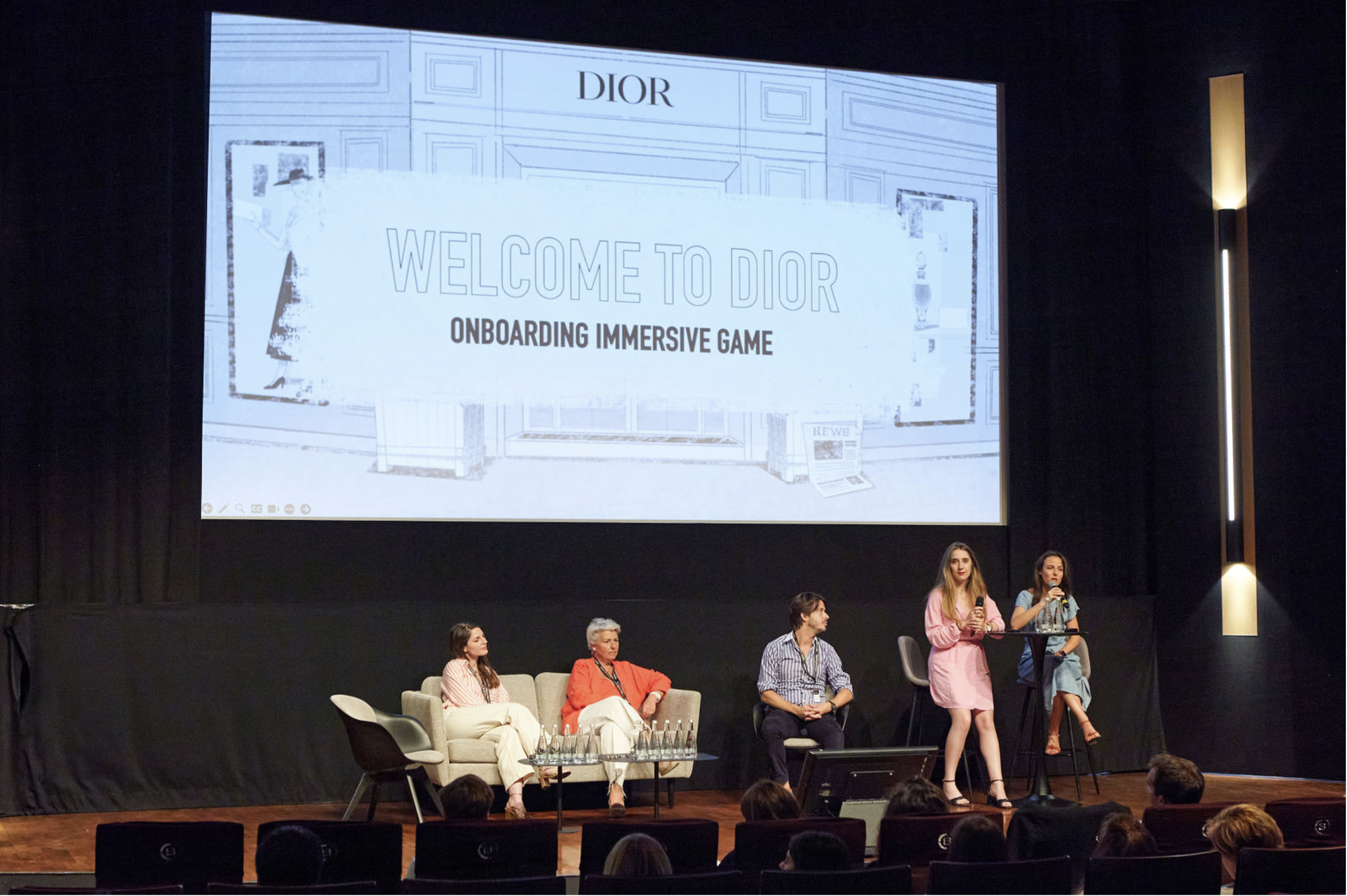 Le jeu d’Onboarding Dior présenté à l’évènement Teach on Mars 2023