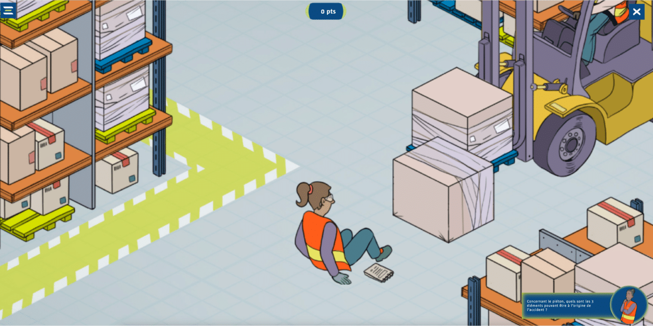 EVEN Serious Game for Health and Safety Awareness at Work