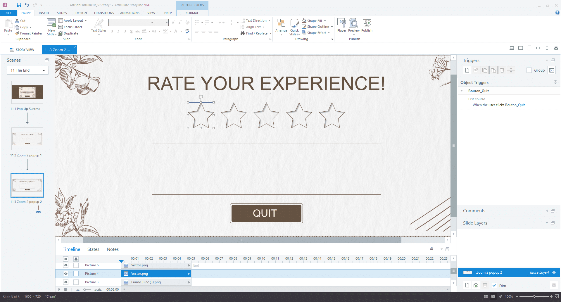 Examples of Serious Games built in Storyline & Rise